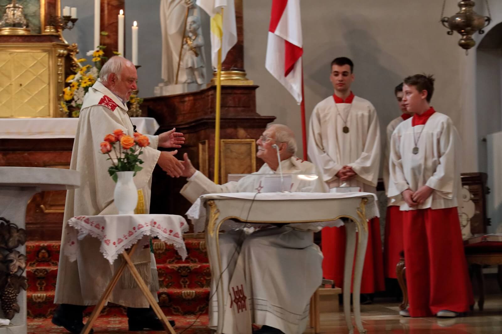 Dankamt zum Priesterjubiläum von Pfarrer Karl Schäffer - 2017 ...